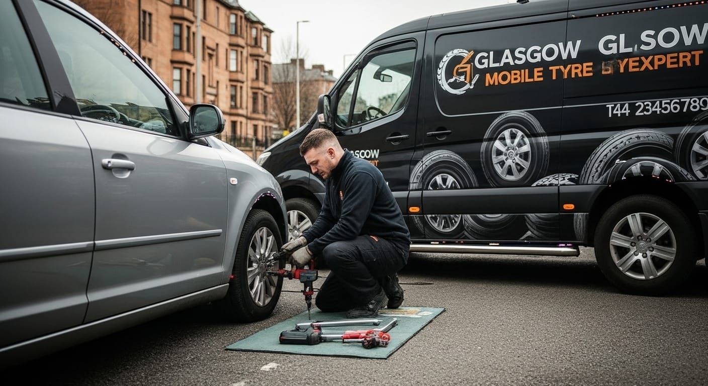 Glasgow Mobile Tyre Expert – Tyre Trouble? We Come to You